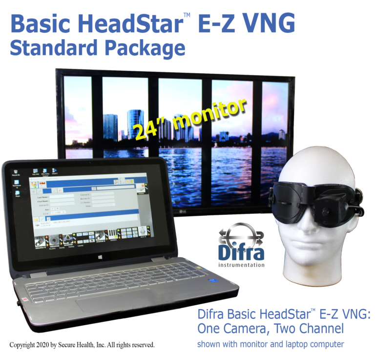 VNG Testing, VNG Equipment, Vestibular Testing, Premium Difra VNG